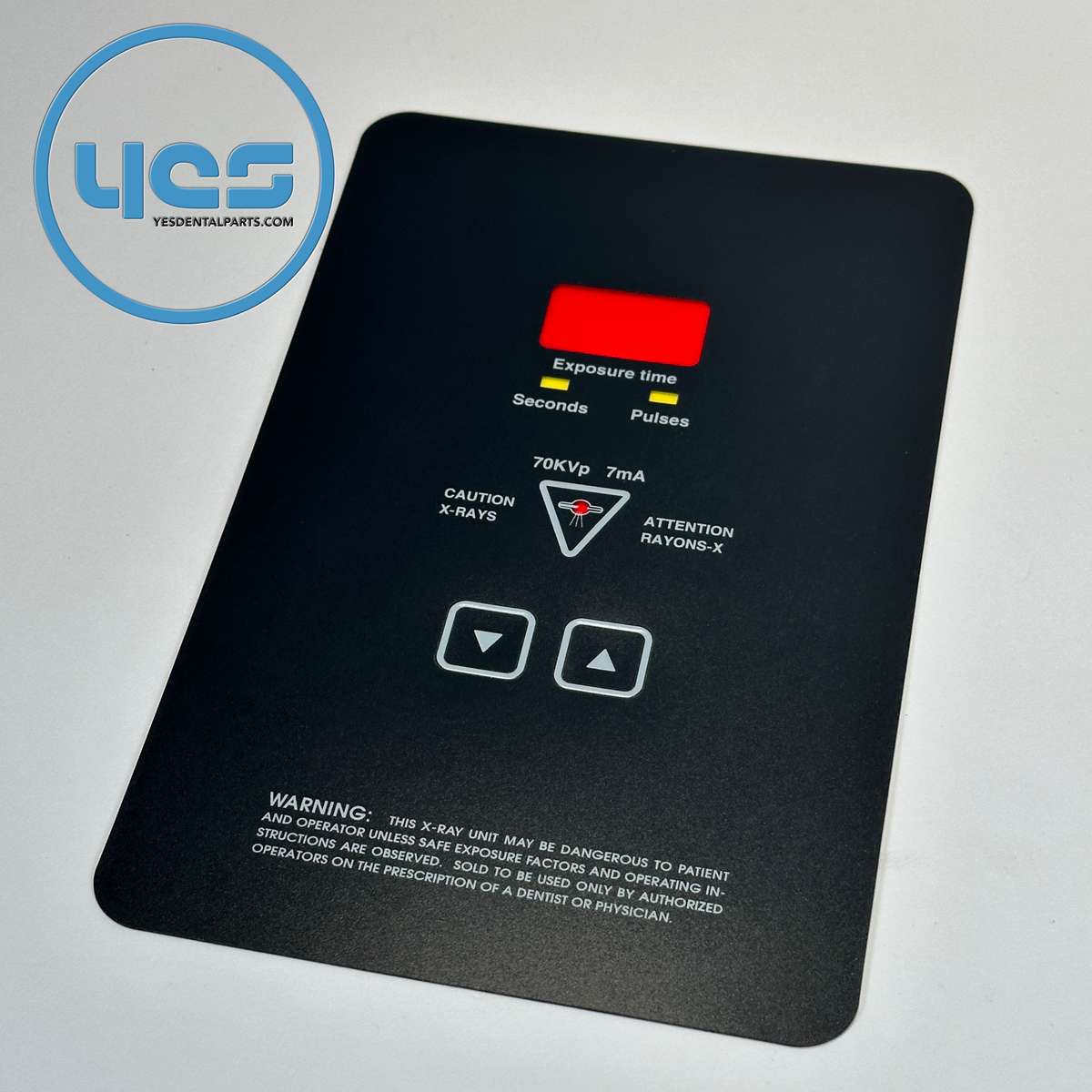 Gendex GX 770 Master Control Graphic Panel Membrane — YES Dental Parts